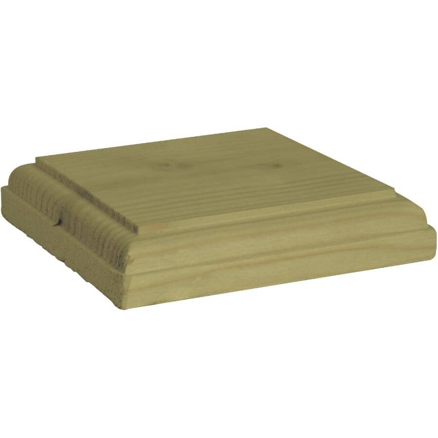 DECKORATORS Traditional Pressure Treated Post Cap | Home Hardware
