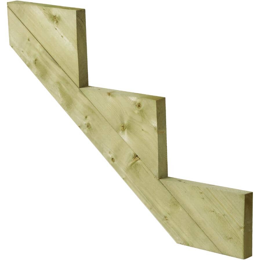 3-Step Pressure Treated Stair Stringer | Home Hardware