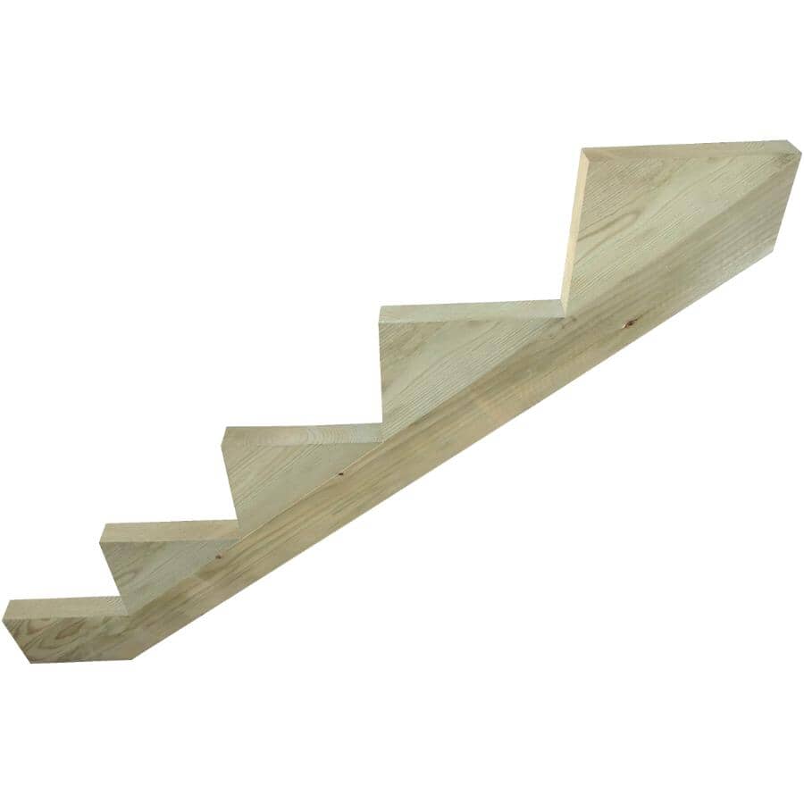 5-Step Pressure Treated Stair Stringer | Home Hardware