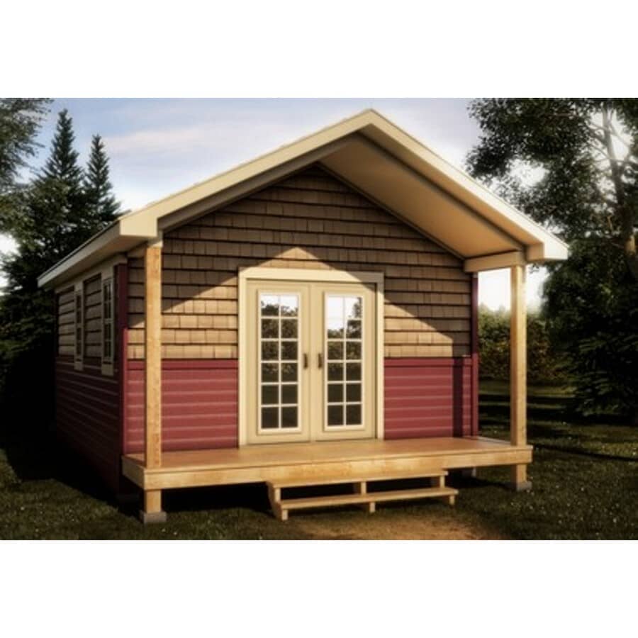 PROJECT PACKAGES Aluminum Gutter Option Package, for 16' x 20' Bunkie ...