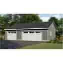 PROJECT PACKAGES 36' x 28' Garage Package, with Complete Exterior ...