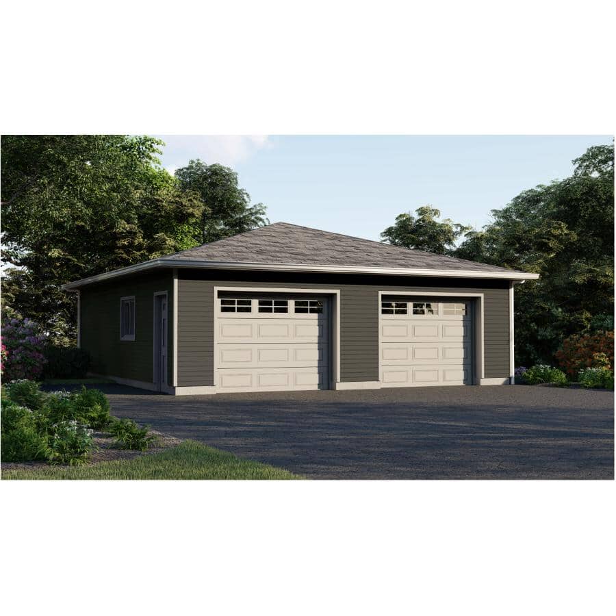 PROJECT PACKAGES 28' x 30' Cottage Garage Package, with Complete ...