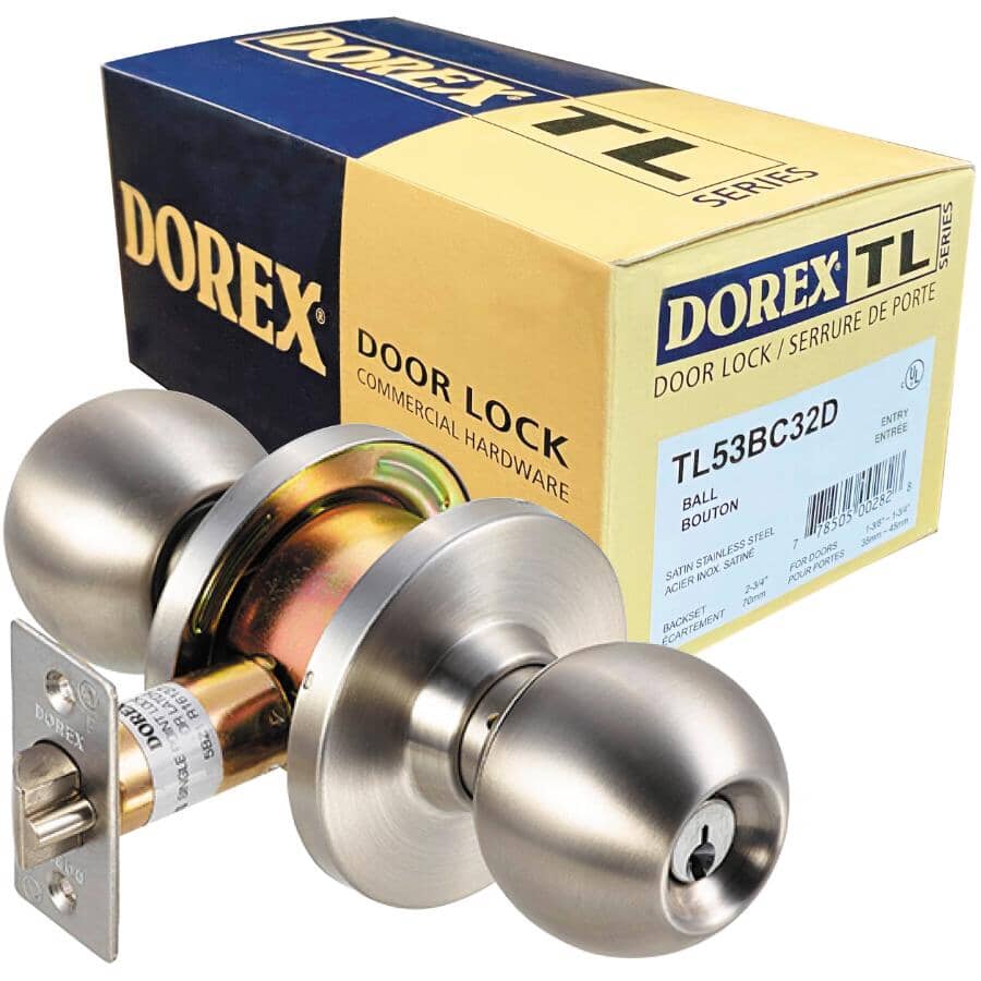 DOREX Commercial Keyed Entrance Knob | Home Hardware
