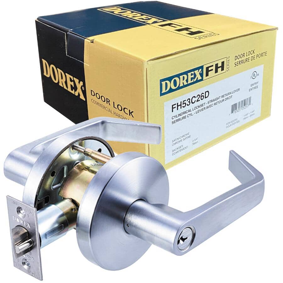 DOREX Commercial Keyed Entrance Lever | Home Hardware