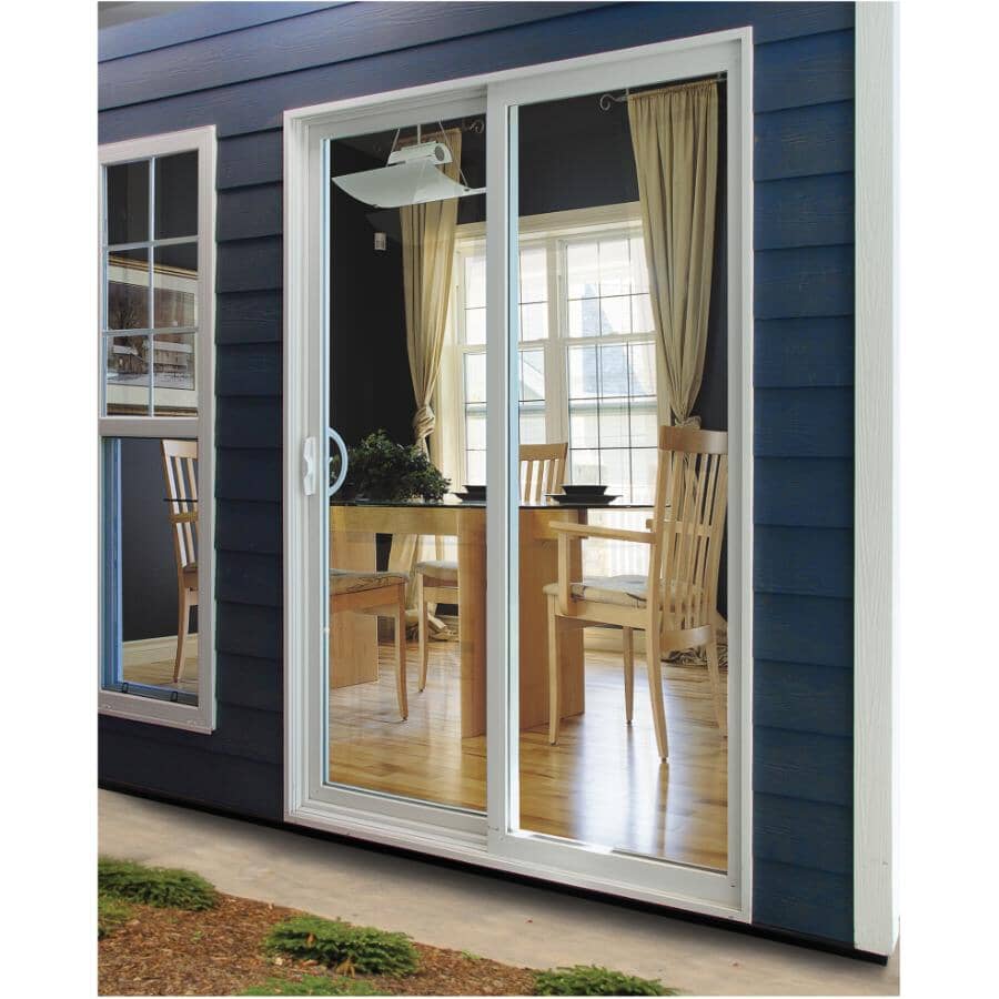 ALL WEATHER WINDOWS 6' x 6'8" Metro OF PVC Patio Door | Home Hardware