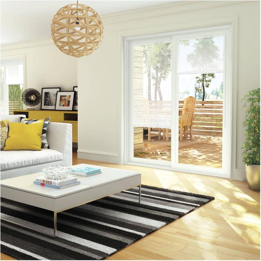 DIMENSIONS PORTES ET FENETRES 5' Astral FO Low-e Glass Patio Door, with ...