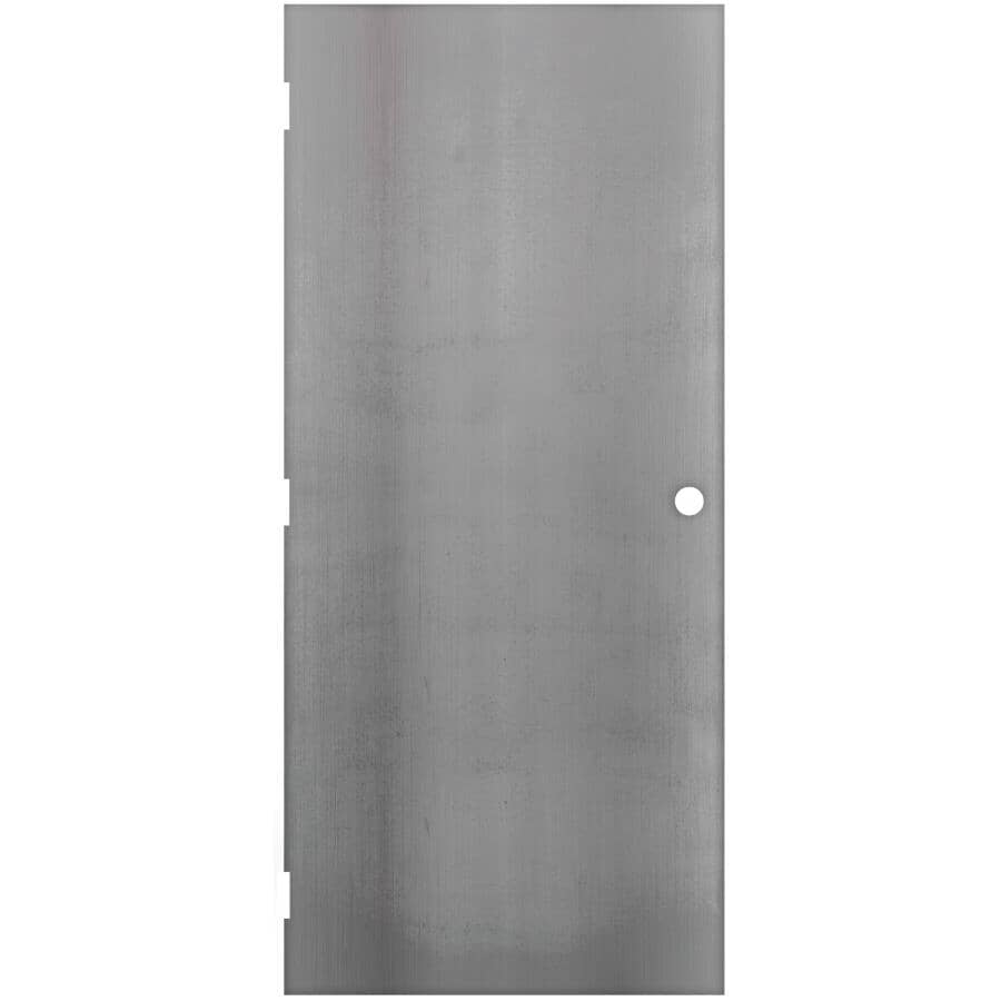 MADERO 35-3/4" x 79-1/8" Commercial Insulated Metal Door Slab | Home ...