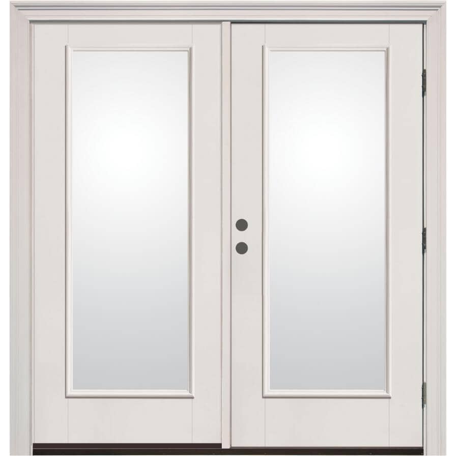 ALLIANCE DOOR PRODUCTS 60" x 80" Right Hand Active Reno Garden Double ...