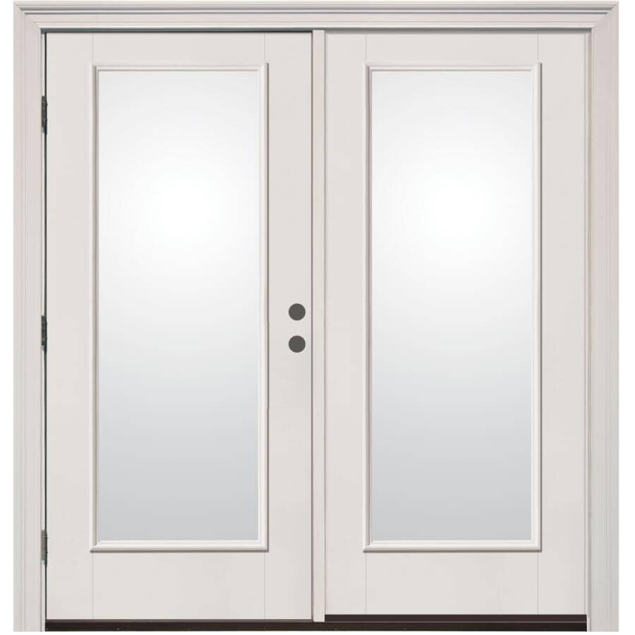 ALLIANCE DOOR PRODUCTS 72" x 80" Left Hand Active Reno Garden Double ...