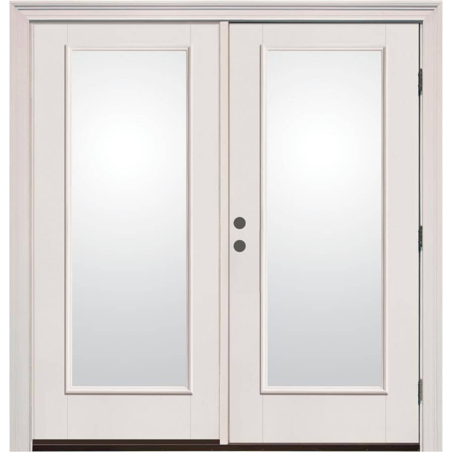 ALLIANCE DOOR PRODUCTS 72" x 80" Right Hand Active Reno Garden Double ...