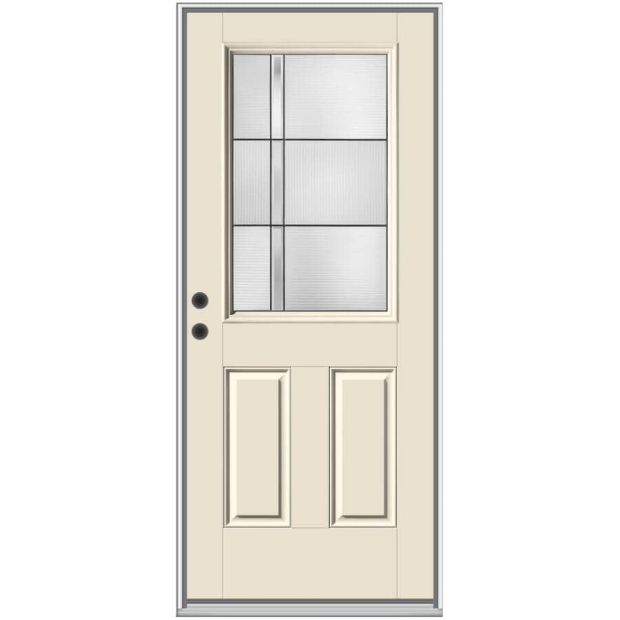 ALLIANCE DOOR PRODUCTS Porte en fibre de verre Traditions 32 x 80 po ...