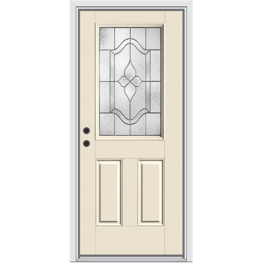 ALLIANCE DOOR PRODUCTS 32" x 80" Traditions Right Hand Double Drilled ...