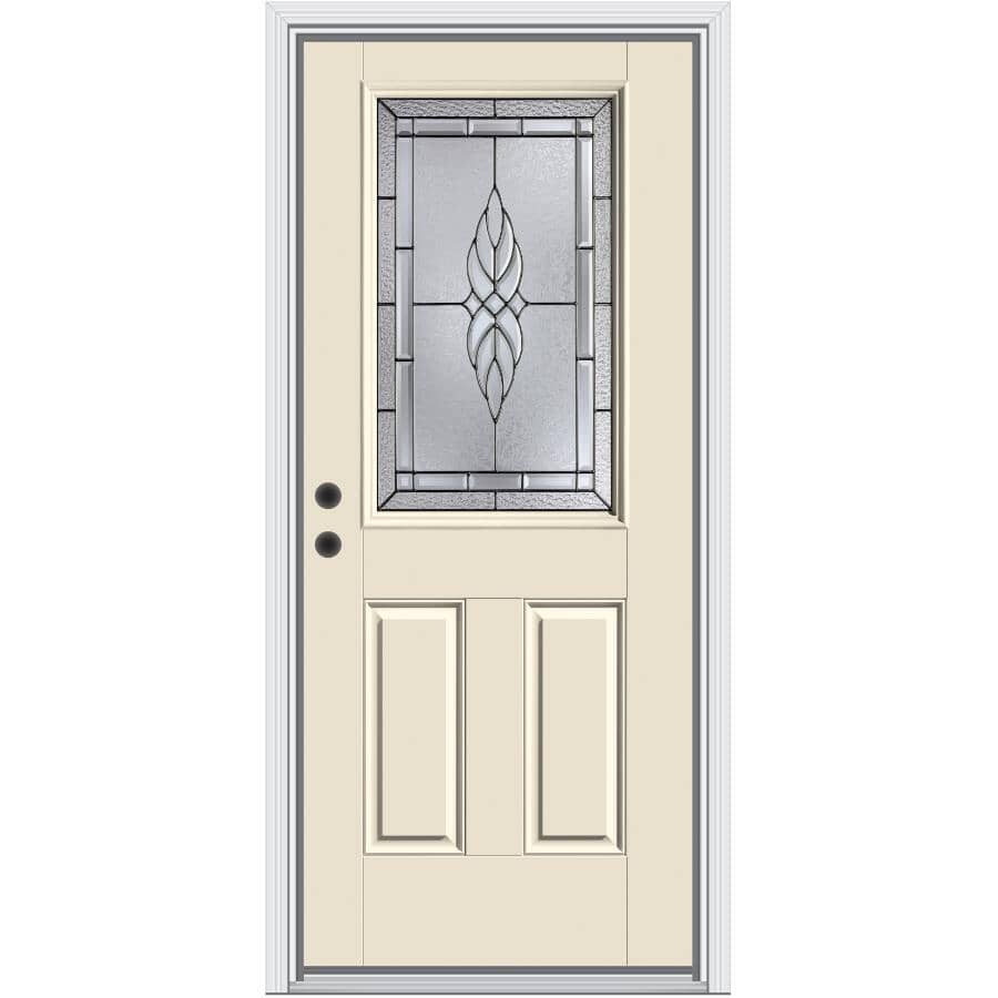 ALLIANCE DOOR PRODUCTS 36" x 80" Traditions Right Hand Double Drilled ...