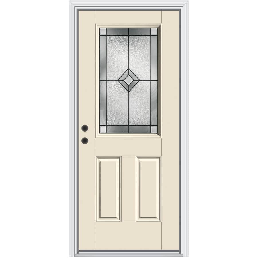 ALLIANCE DOOR PRODUCTS 32" x 80" Traditions Right Hand Double Drilled ...