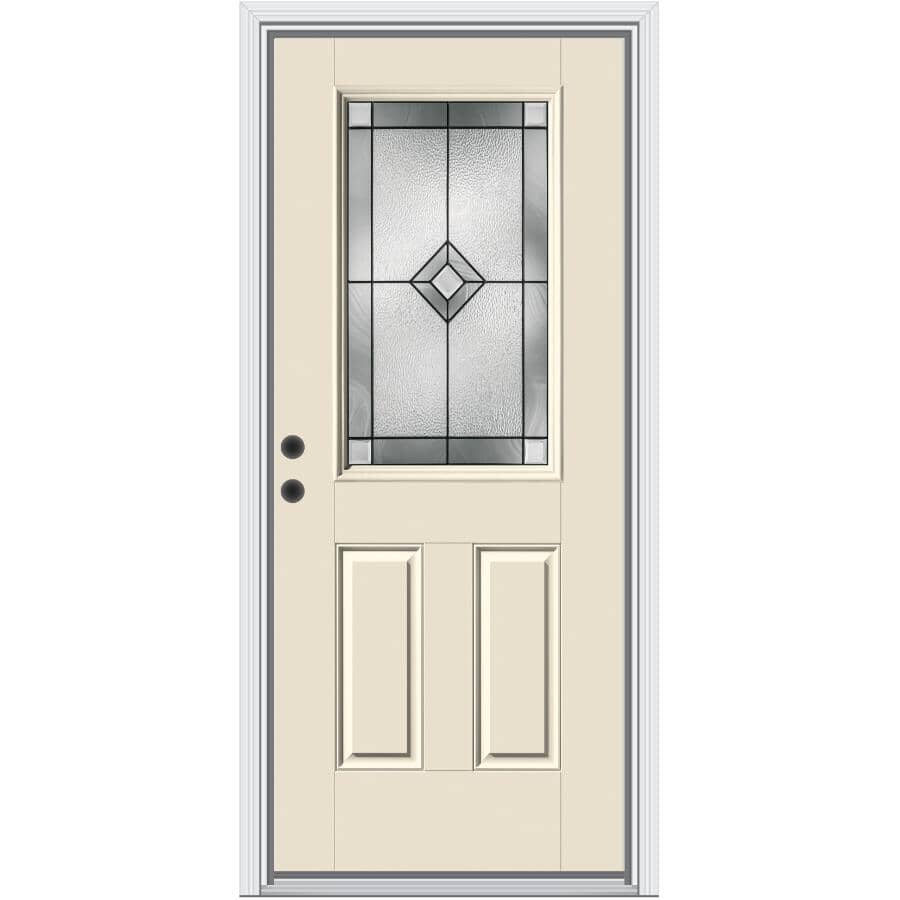 ALLIANCE DOOR PRODUCTS 36" x 80" Traditions Right Hand Double Drilled ...