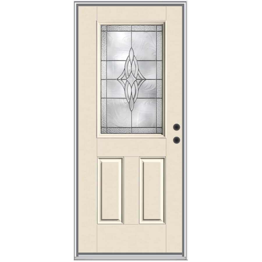 ALLIANCE DOOR PRODUCTS 36" x 80" Traditions Left Hand Double Drilled ...