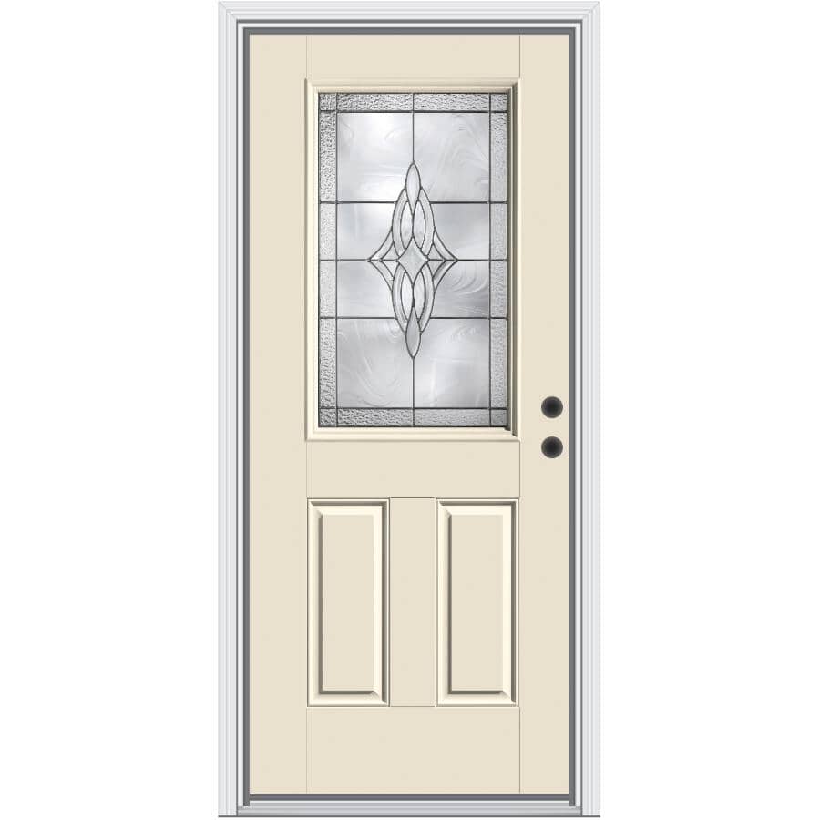 ALLIANCE DOOR PRODUCTS 36" x 80" Traditions Left Hand Double Drilled ...