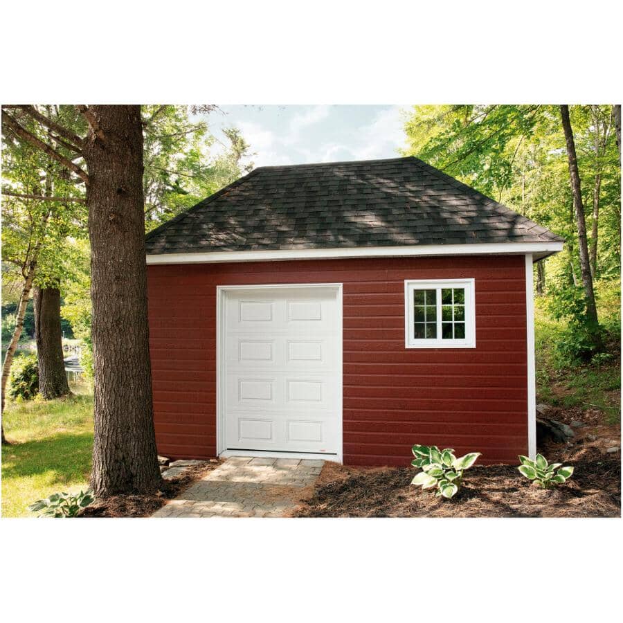 GARAGA 5' x 7' R12 OptiShed Steel Garage Door | Home Hardware