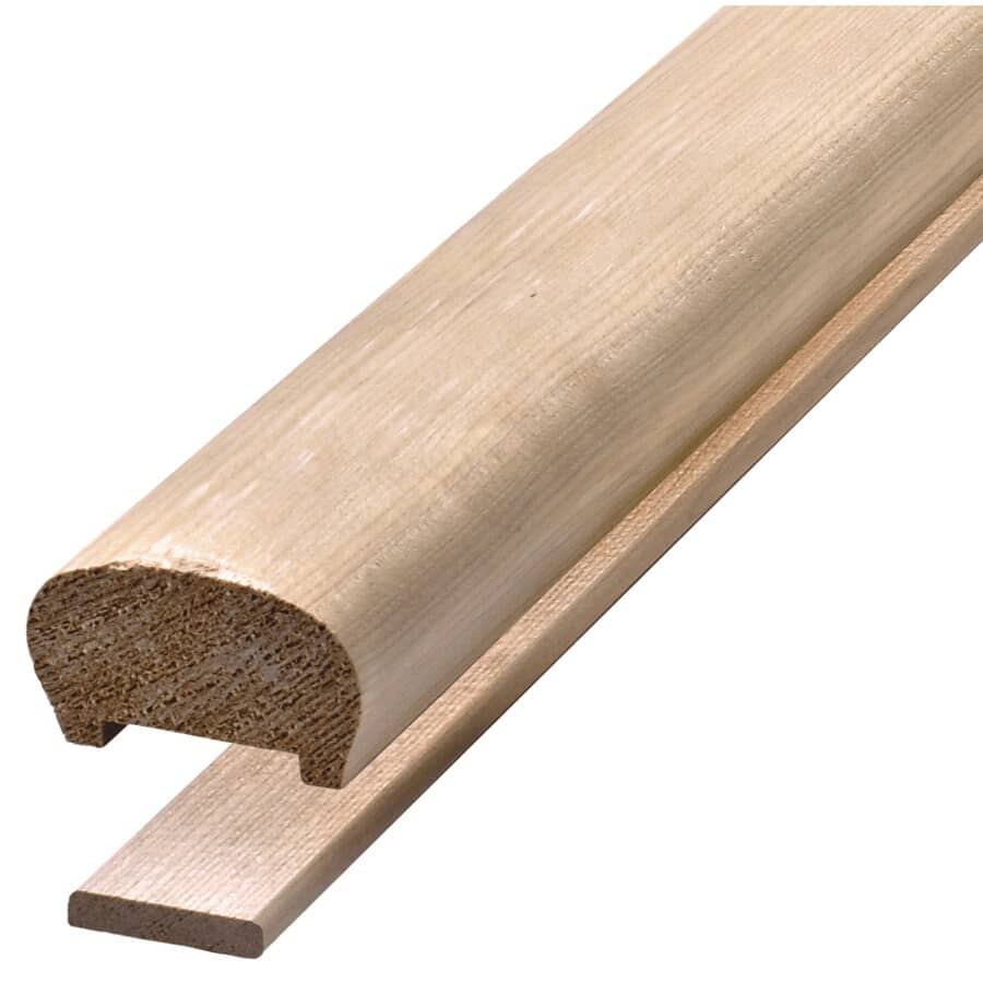 Colonial Elegance 6' Hemlock Top Handrail, with Fillet | Home Hardware