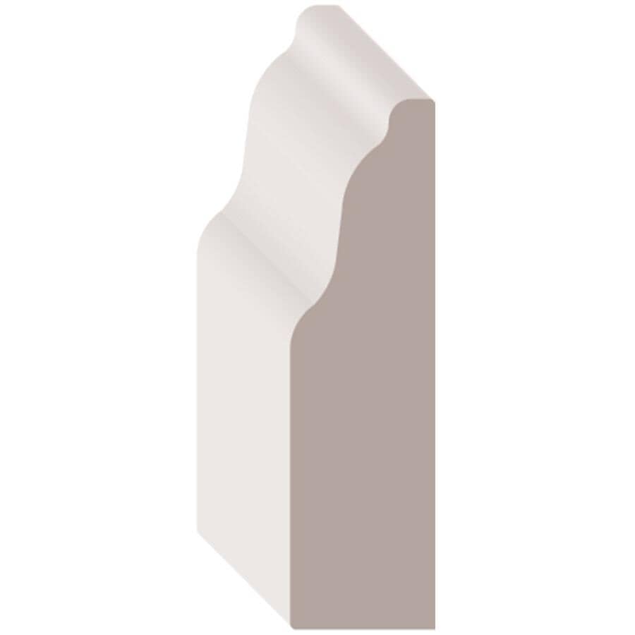 ALEXANDRIA MOULDING 3/8" x 1-3/8 x 7' DecoSmart Prefinished Colonial ...
