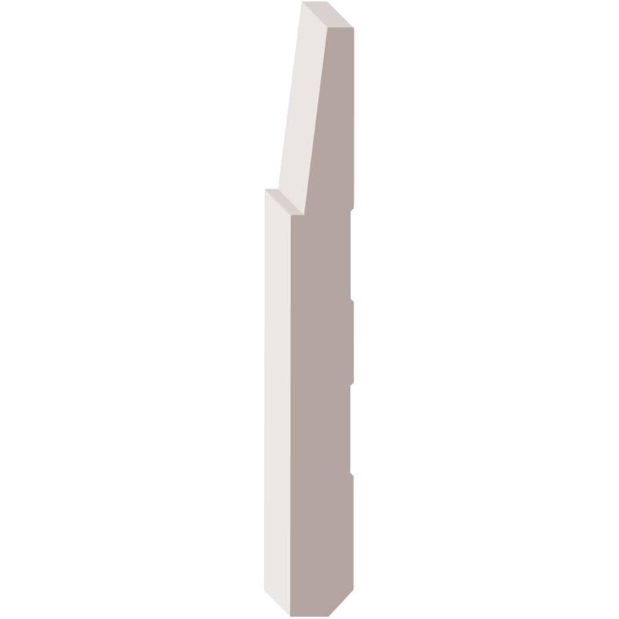 ALEXANDRIA MOULDING 5/8" x 5-1/2" MDF Primed Modern Step Bevel ...