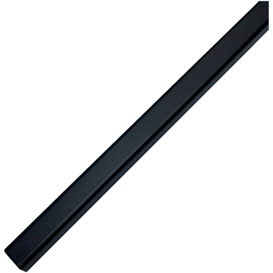 ALEXANDRIA MOULDING Plain Square Black Metal Baluster | Home Hardware