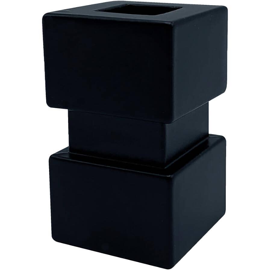 ALEXANDRIA MOULDING Modern Black Baluster Knuckle | Home Hardware