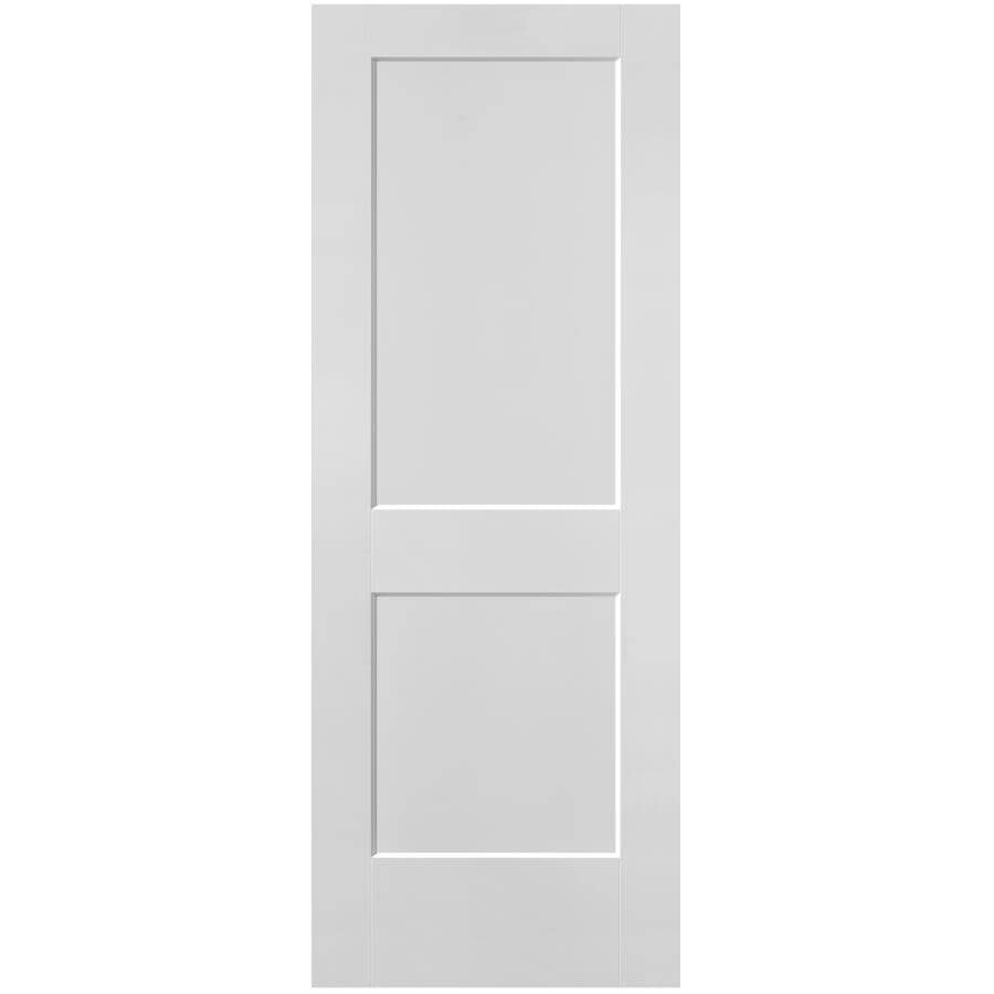 MASONITE 18" X 80" 2 Panel Logan Fast Fit Door, with Finger Jointed ...