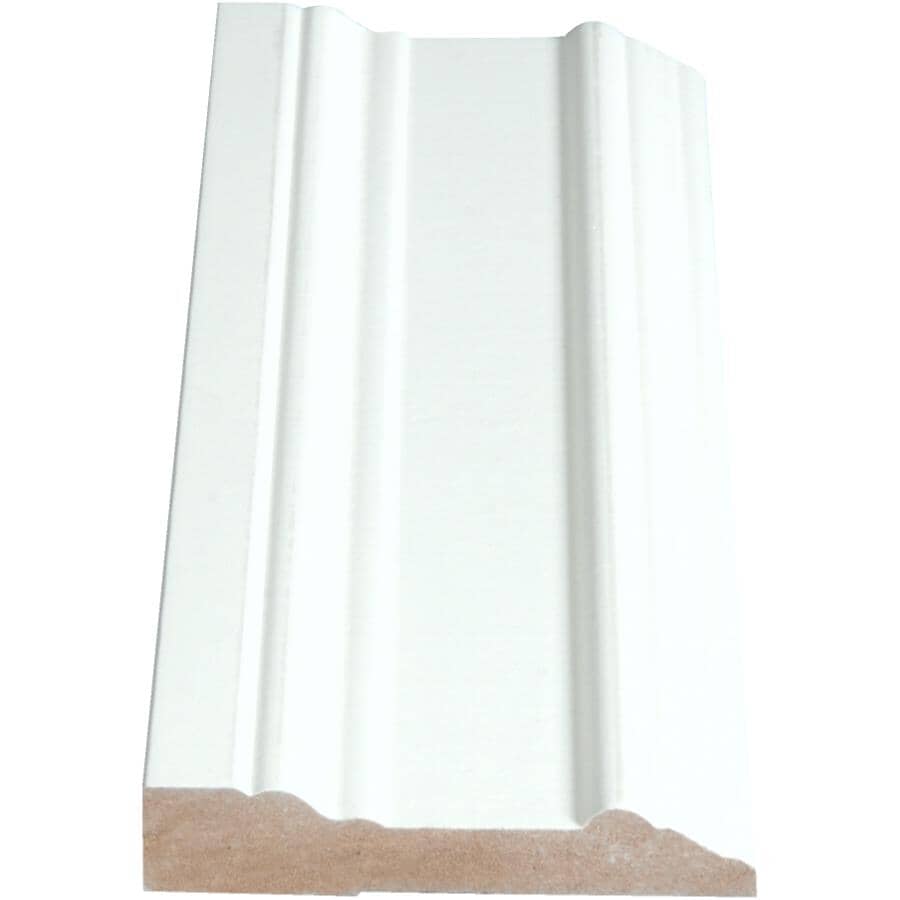 ALEXANDRIA MOULDING 5/8" x 3-1/4" Medium Density Fibreboard Primed Step ...