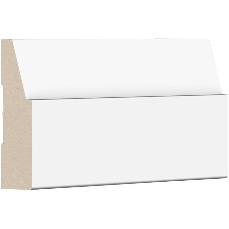 METRIE 3/4" x 2-3/4" Medium Density Fibreboard Primed Ultra Light ...