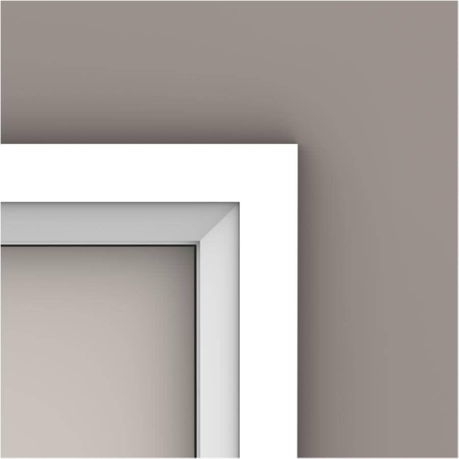METRIE 3/4" x 2-3/4" Medium Density Fibreboard Primed Ultra Light ...