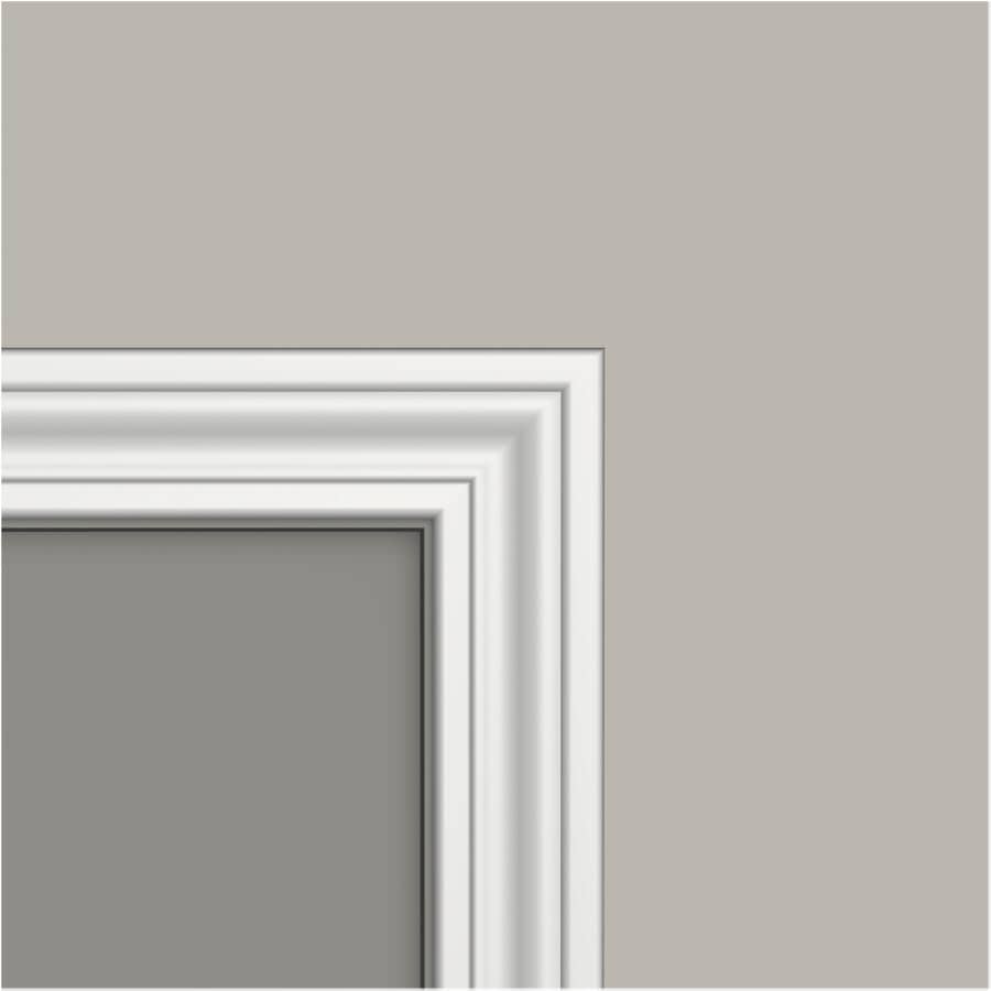 METRIE 3/8" x 2-1/4" Medium Density Fibreboard Primed Light Colonial ...