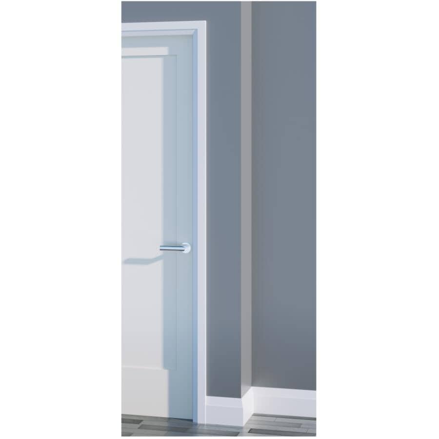 23/32" x 2-3/4" Primed MDF Step Bevel Casing Moulding | Home Hardware