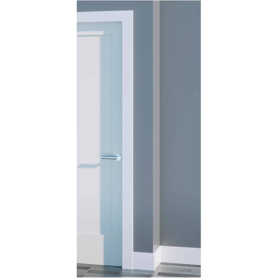 11/16" x 3-1/2" Primed MDF Dressed 4 Sides Casing Moulding | Home Hardware