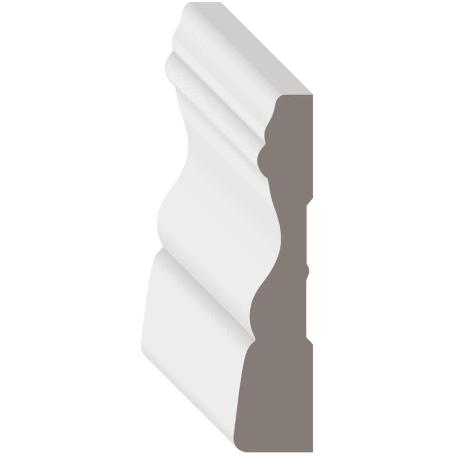 9/16" x 2-11/16" x 7' Primed MDF Colonial Casing Moulding | Home Hardware