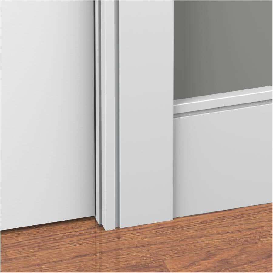 METRIE 5/8" x 3-1/2" Primed MDF West End Casing Moulding | Home Hardware