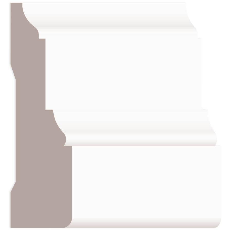 ALEXANDRIA MOULDING 3/4" x 2-3/4" Finger Jointed Primed 2-Step Poplar ...