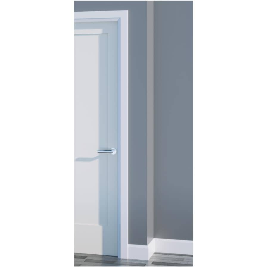 METRIE 3/4" x 3-1/2" x 8' Primed MDF Bevel Casing Moulding | Home Hardware