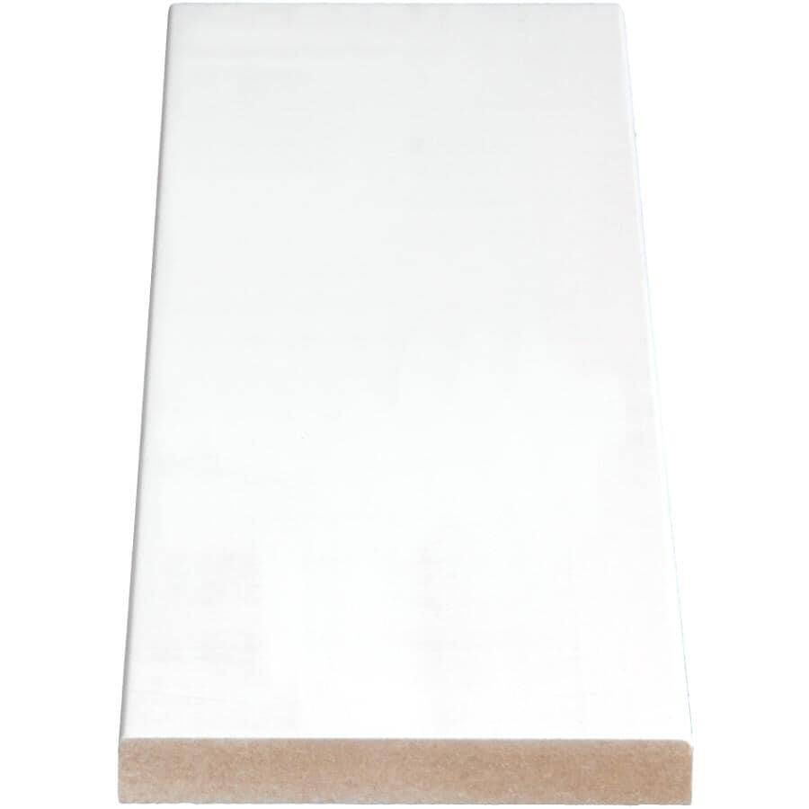 ALEXANDRIA MOULDING 1/2" x 3-1/2" Medium Density Fibreboard Prepainted ...