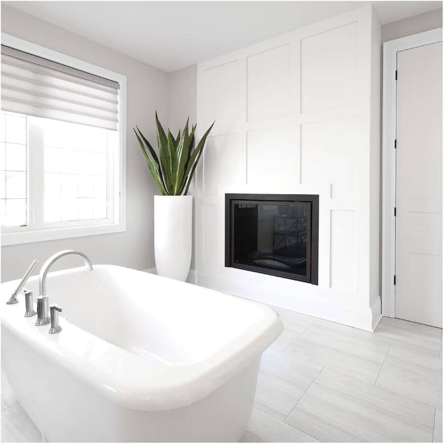 ALEXANDRIA MOULDING 13/16" x 1-3/8" Back Band Poplar Moulding, by ...