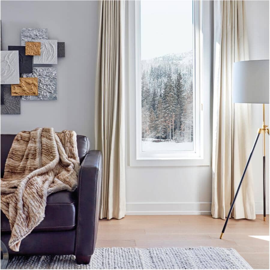 ALEXANDRIA MOULDING 1/2" x 3-1/2" x 8' Eased 2 Edges MDF Primed ...