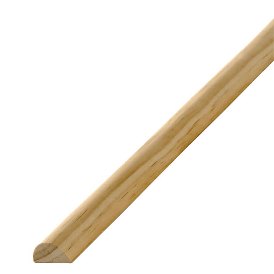 ALEXANDRIA MOULDING Pine Half Round Moulding | Home Hardware
