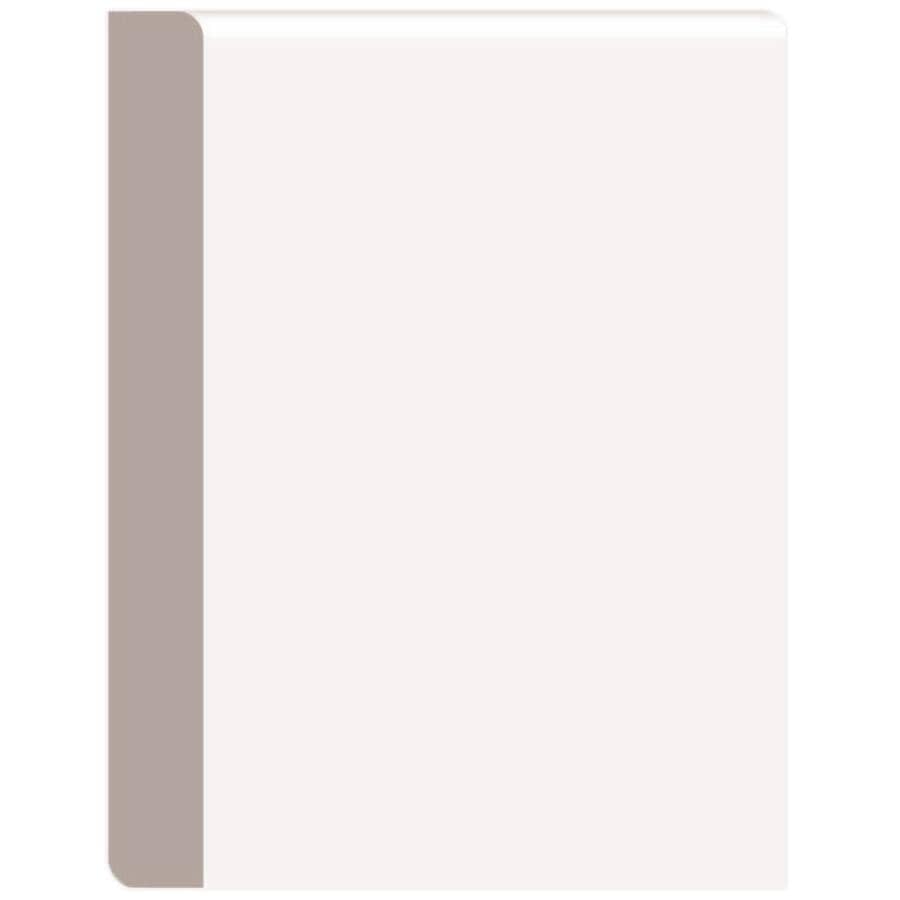 ALEXANDRIA MOULDING 7/16" x 3-1/4" Finger Jointed Pine Primed Eased Two ...