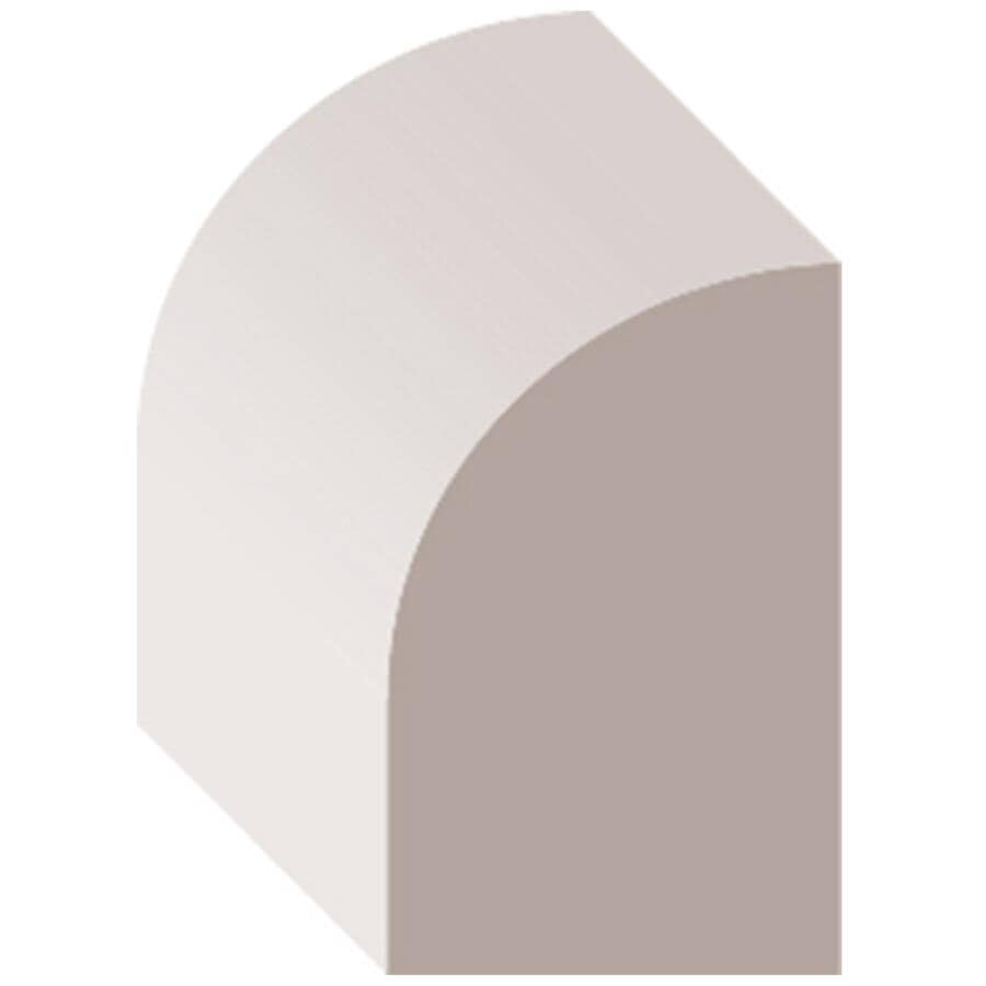 ALEXANDRIA MOULDING 7/16" x 11/16" x 8' Finger Jointed Pine Primed Base ...