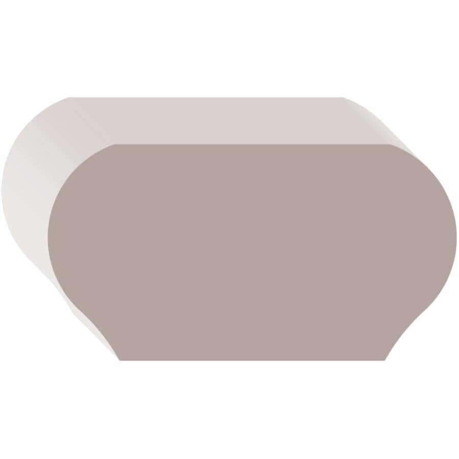 ALEXANDRIA MOULDING 1-1/8" x 2-1/8" Finger Jointed Pine Handrail, by ...