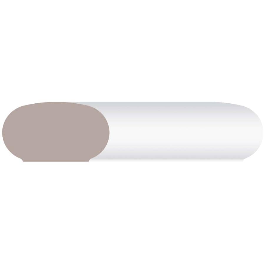 ALEXANDRIA MOULDING 1-1/4" x 2-1/8" Finger Jointed Pine Handrail, by ...