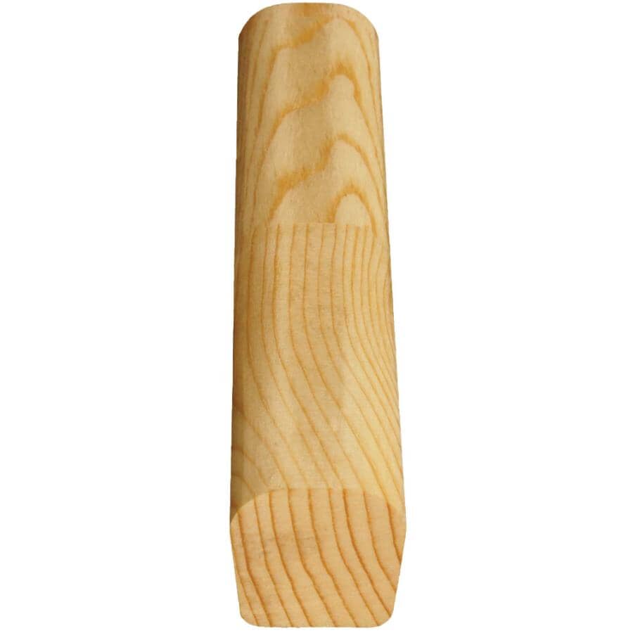 ALEXANDRIA MOULDING 1-7/16" x 1-5/8" Finger Jointed Pine Handrail, by ...