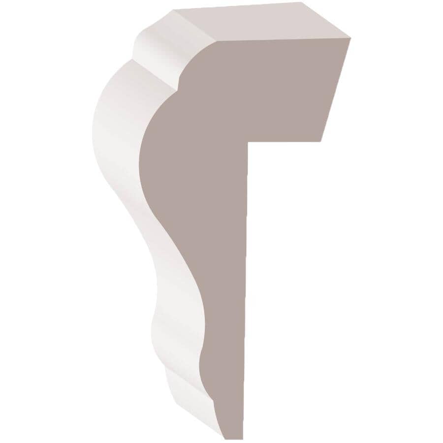 ALEXANDRIA MOULDING 13/16" x 1-1/2" Finger Jointed Pine Primed Panel ...