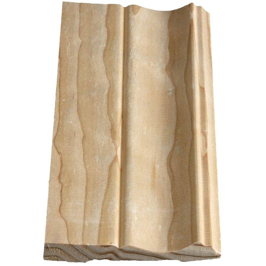 ALEXANDRIA MOULDING 7/16" x 3-1/4" Hemlock Colonial Baseboard Moulding ...