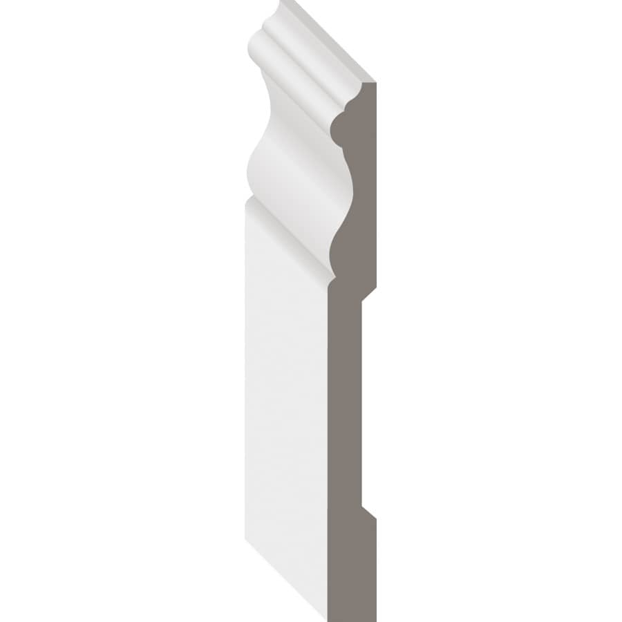 METRIE 1/2" x 5-1/4" x 8' Medium Density Fibreboard Primed Colonial ...